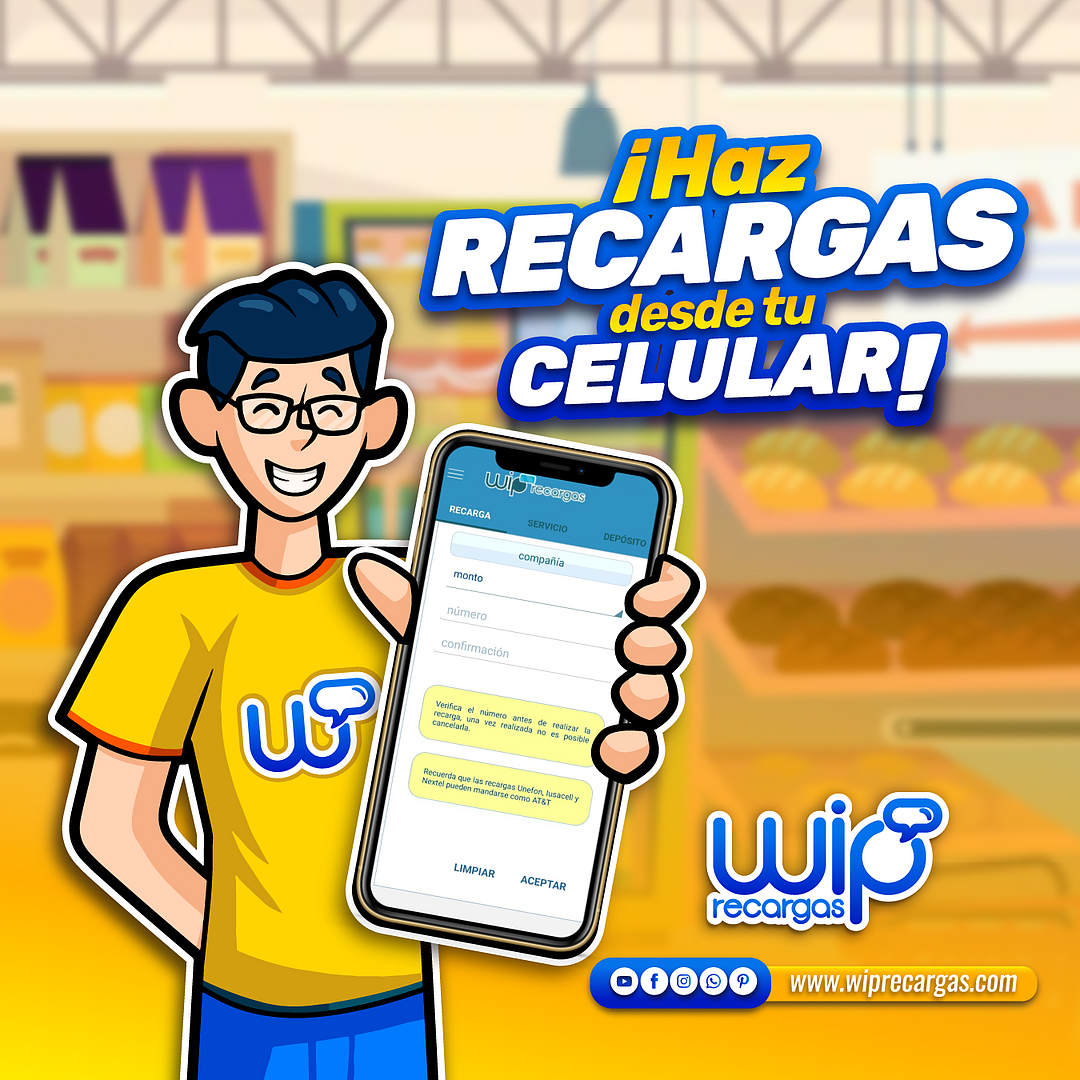 Recargas Telefónicas - WipRecargas